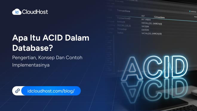 Apa Itu ACID dalam Database? Konsep dan Implementasinya - IDCloudHost