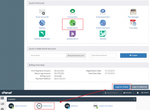 Tutorial Membuat Subdomain Melalui cPanel IDCloudHost
