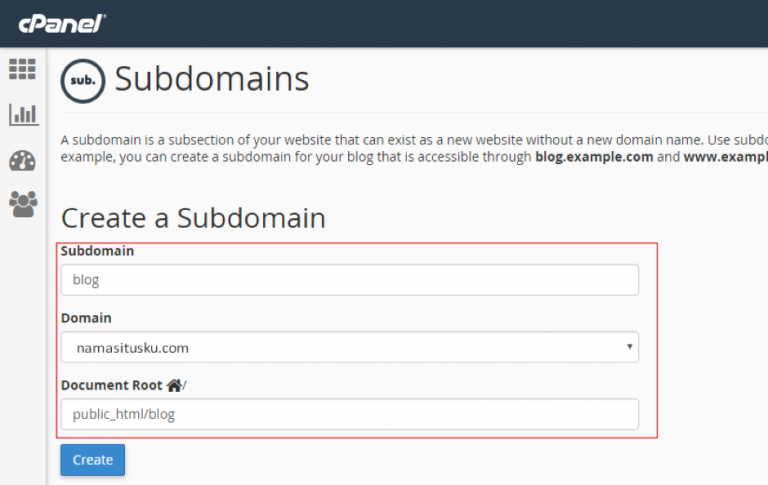 Tutorial Membuat Subdomain Melalui cPanel IDCloudHost