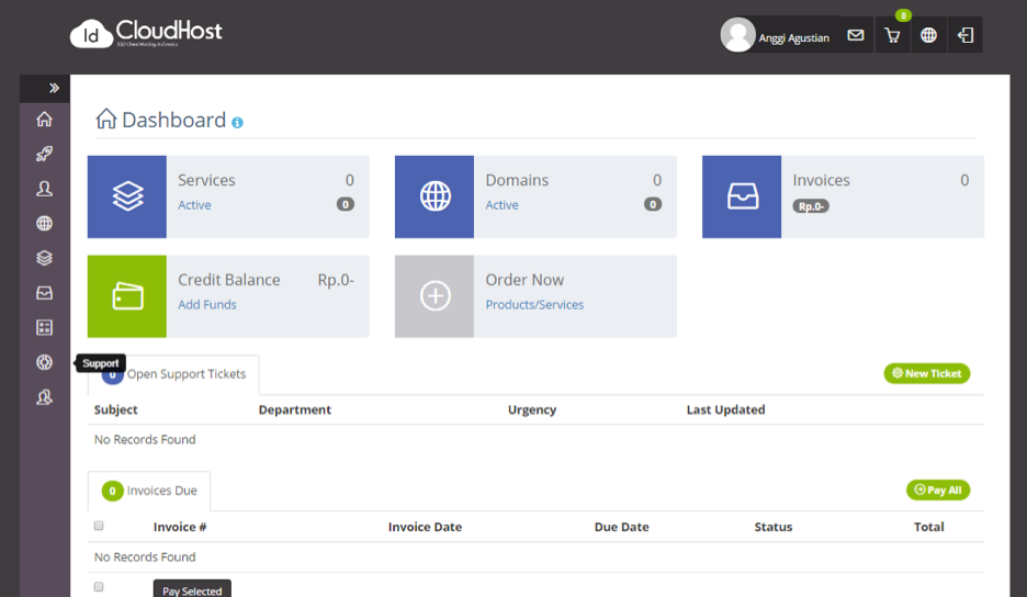 Cara Melihat Status Server - IDCloudHost