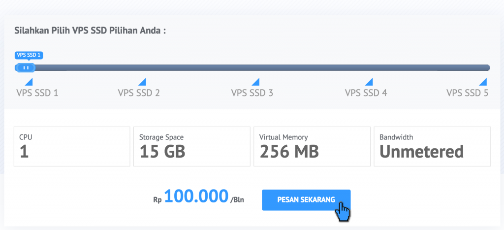 Cara Order Layanan VPS - IDCloudHost