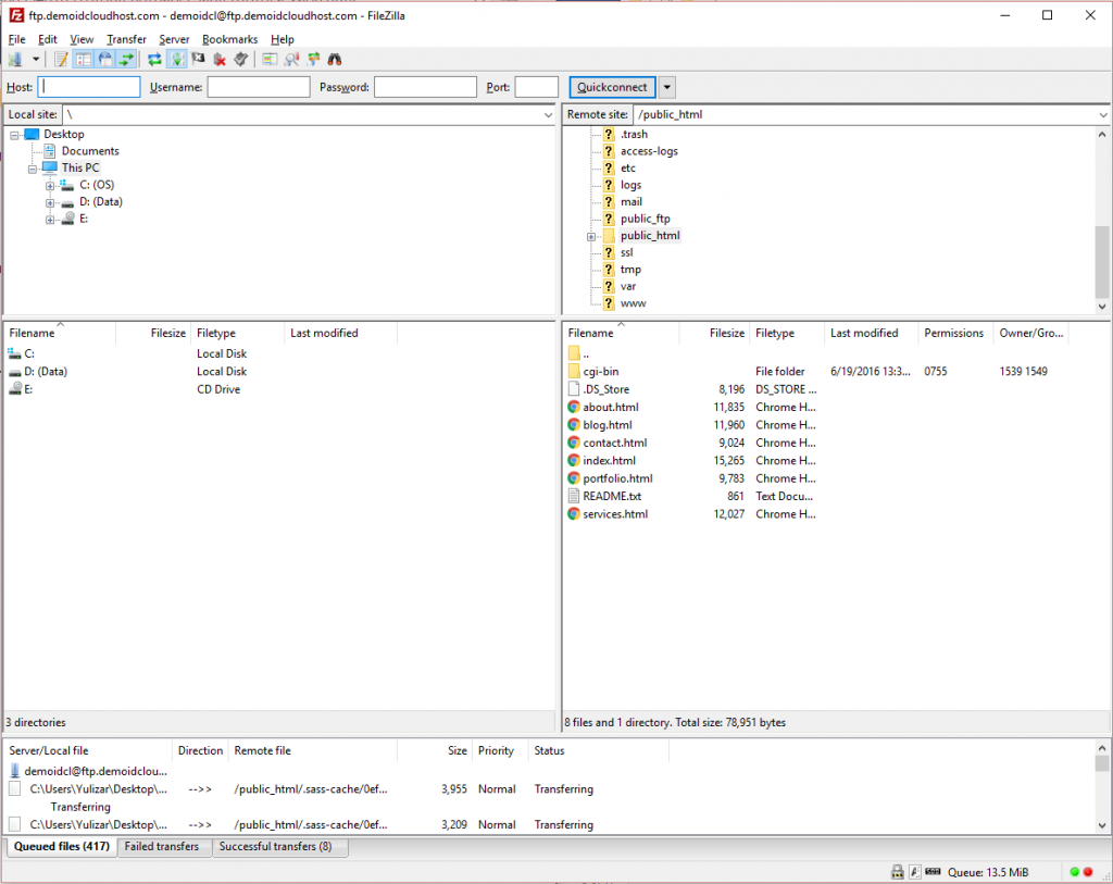 Cara Upload File Website ke Hosting dengan FileZilla - IDCloudHost
