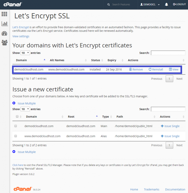Cara Aktivasi Certificate SSL (Let's Encrypt) - IDCloudHost