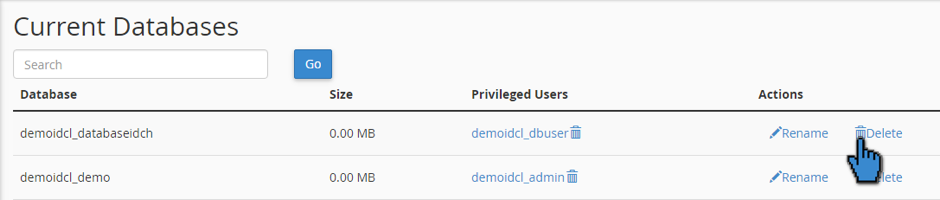 Cara Menghapus Database di Cpanel - IDCloudHost Cara Menghapus Database di Cpanel - IDCloudHost