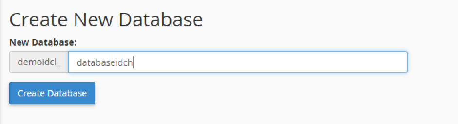 Cara Membuat Database MySQL di Cpanel - IDCloudHost