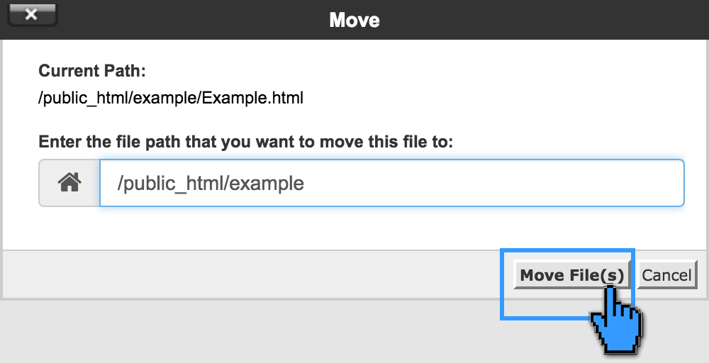 Operasi Memindahkan (Cut) File Pada File Manager - IDCloudHost