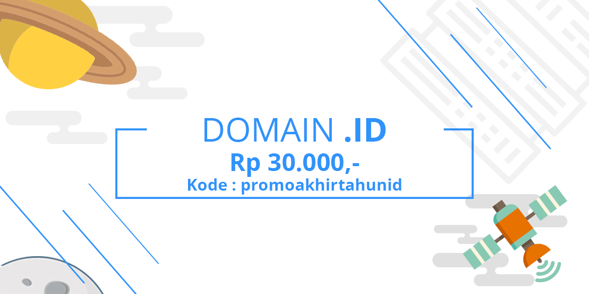 Domain ID dan CO.ID Super Murah - Promo Akhir Tahun - IDCloudHost