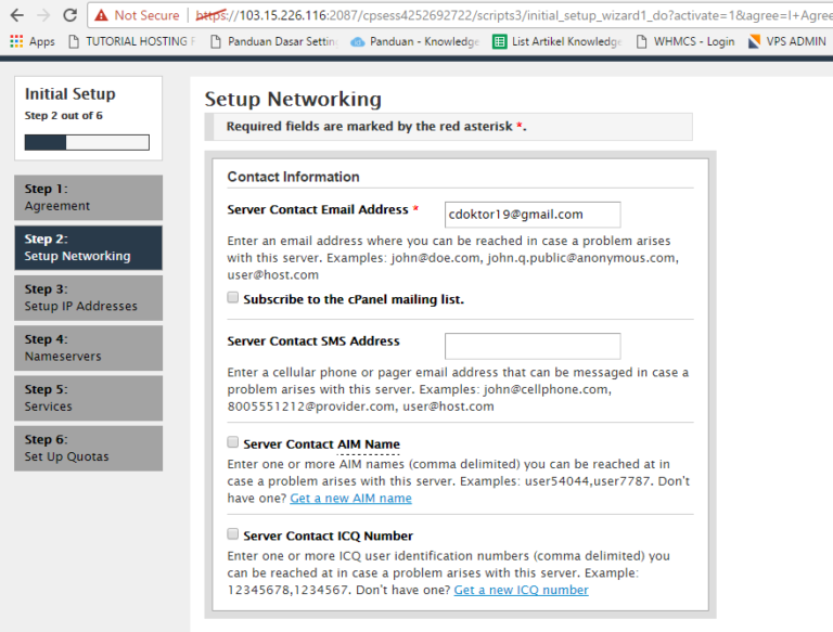 Tutorial Cara install cPanel / WHM pada VPS (CentOS) - IDCloudHost