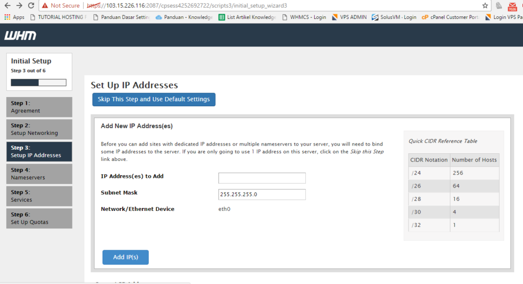 Tutorial Cara install cPanel / WHM pada VPS (CentOS) - IDCloudHost
