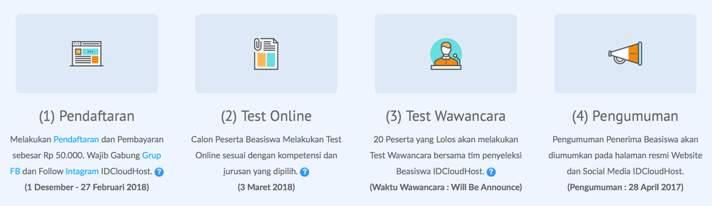 FAQ : Program Beasiswa IDCloudHost | IDCloudHost