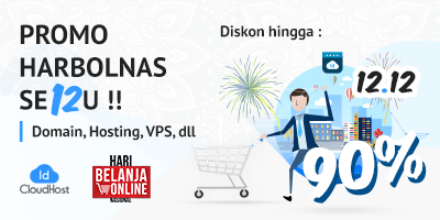 Promo Hari Belanja Online Nasional - Harbolnas | IDCloudHost