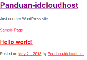 Tutorial Cara Mengembangkan Tema WordPress untuk Pemula - IDCloudHost