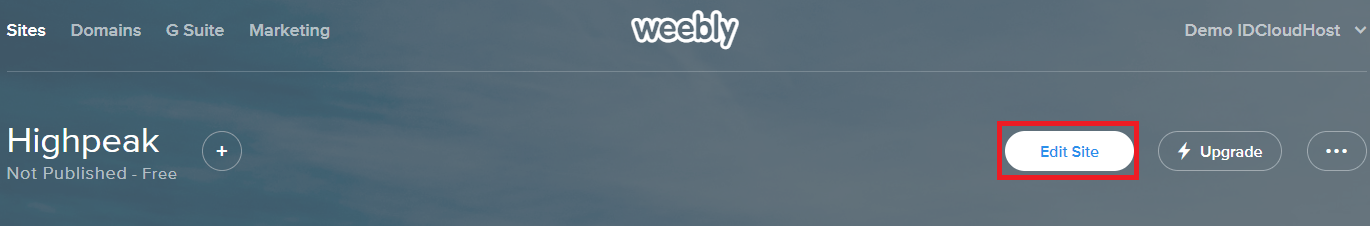 Cara Menghubungkan Domain dengan Akun Weebly - IDCloudHost