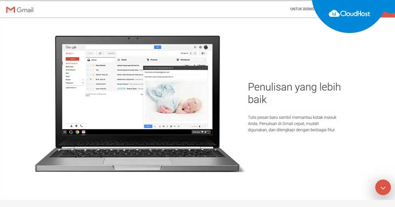Tampilan dan Fitur Baru Gmail Ditahun 2018 - IDCloudHost