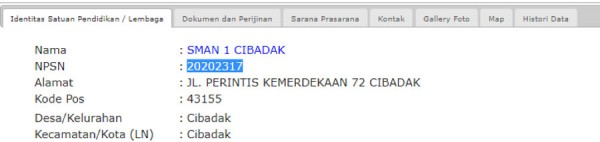 Cara Cek Nomor Pokok Sekolah Nasional (NPSN) Secara Online untuk ...