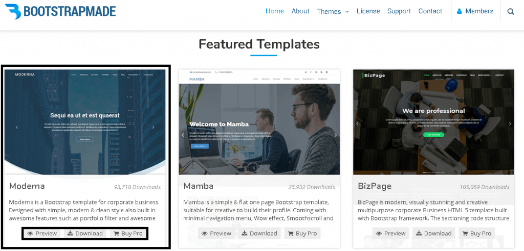 Tutorial dan Cara Download Template Bootstrap [GRATIS] - IDCloudHost