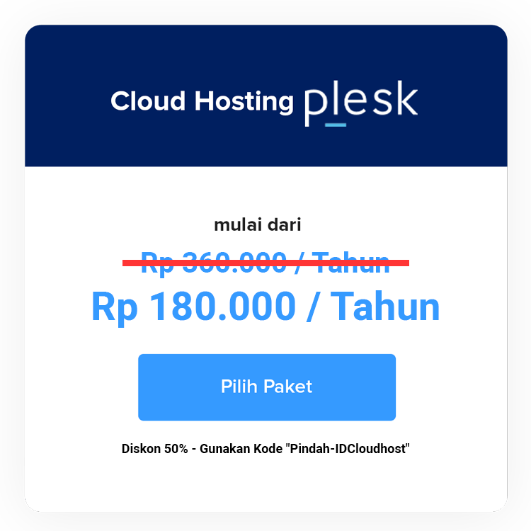 Layanan Pindah Hosting - Gratis Pemindahan & Diskon 50% | IDCloudHost