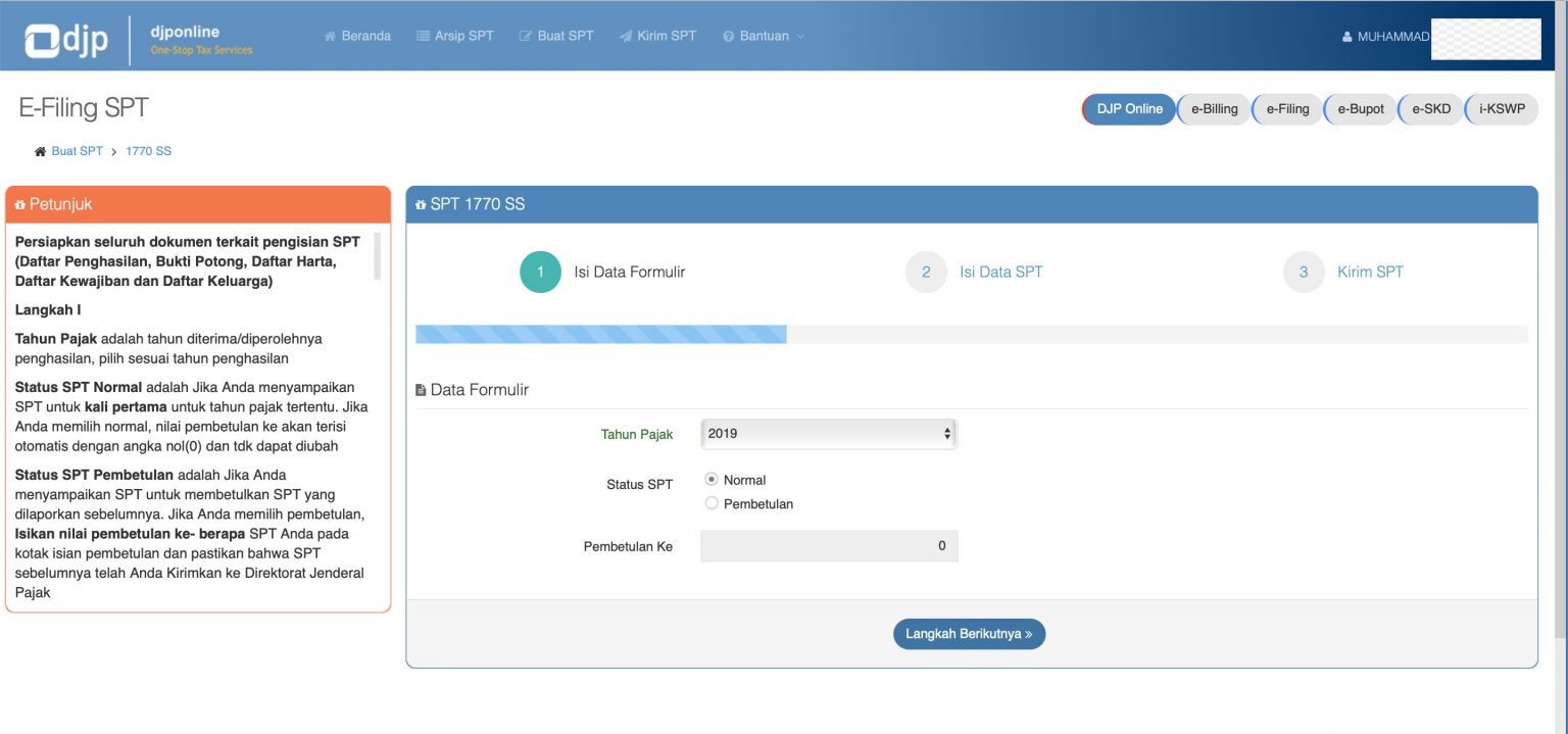 Tutorial Cara Lapor Pajak Online atau SPT Tahunan Pribadi [Lengkap ...