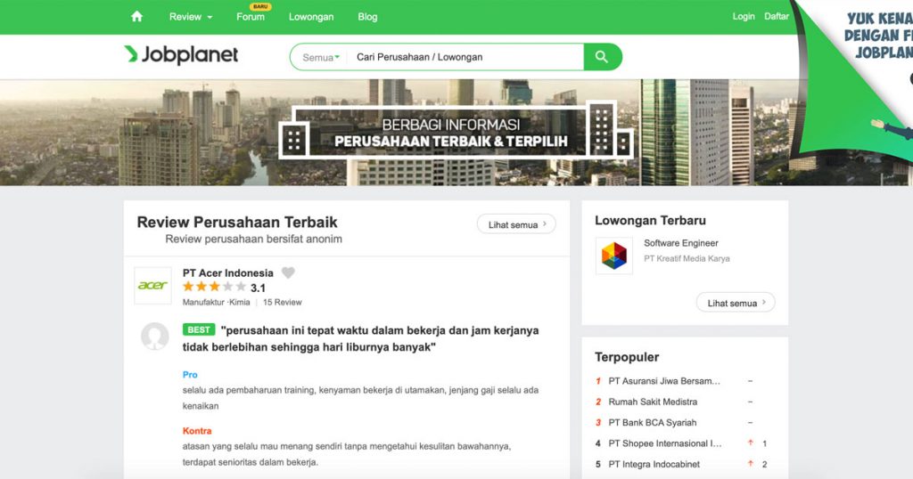Kumpulan Website Lowongan Kerja Terpercaya - IDCloudHost