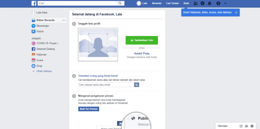 Tutorial Cara Mendaftar Akun Facebook Mudah - IDCloudHost