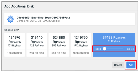 Cara Melakukan Penambahan Disk Pada Storage Cloud VPS - IDCloudHost