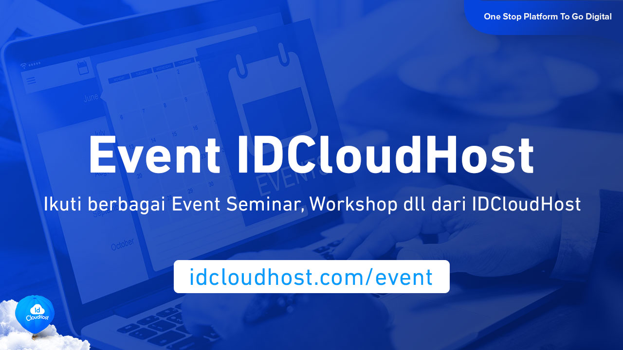 IDCloudhost Event - Event Bisnis dan Pelatihan Online dari IDCloudhost