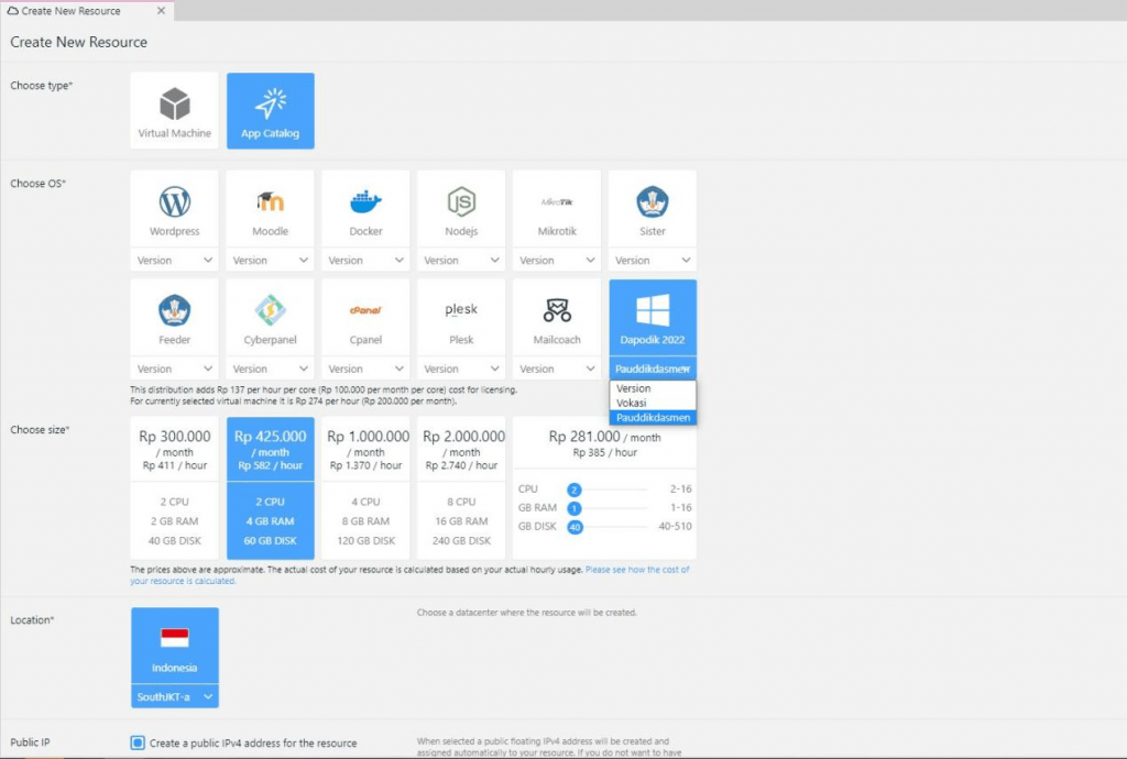 Panduan Instalasi DAPODIK di Cloud VPS IDCloudHost - IDCloudHost