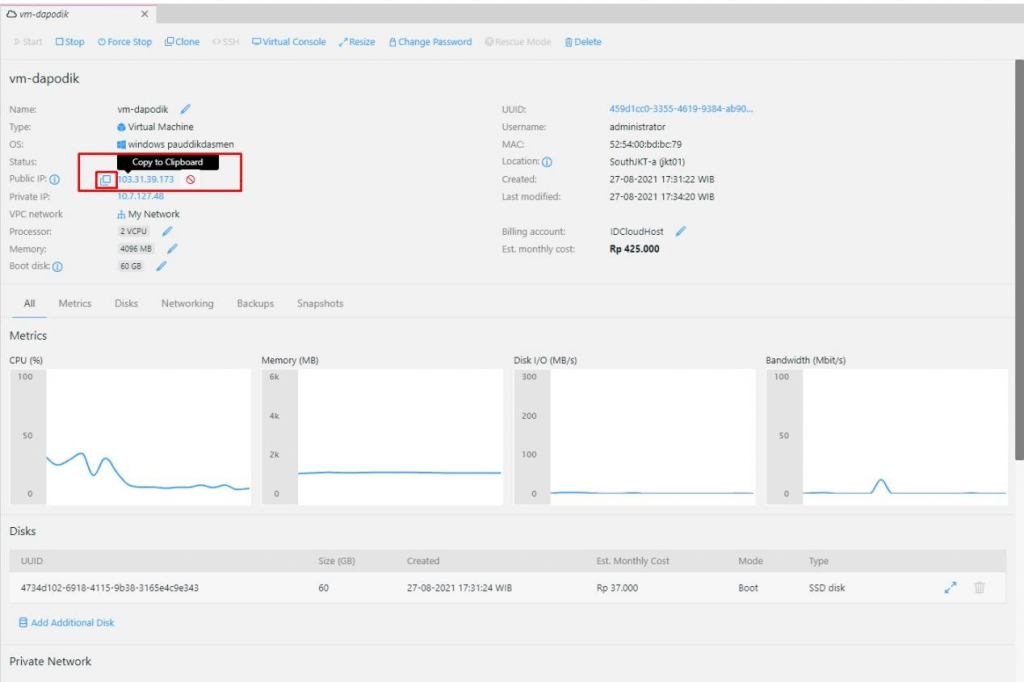 Panduan Instalasi DAPODIK di Cloud VPS IDCloudHost - IDCloudHost
