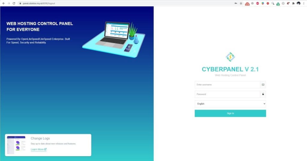 Panduan Cara Order Layanan Cyberpanel VPS IDCloudHost