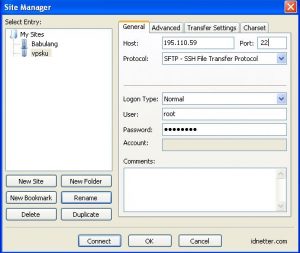 Cara Upload File ke VPS melalui FTP FileZilla - IDCloudHost