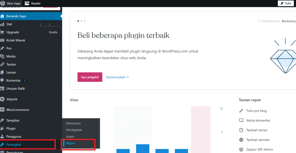Cara Export dan Import WordPress - IDCloudHost