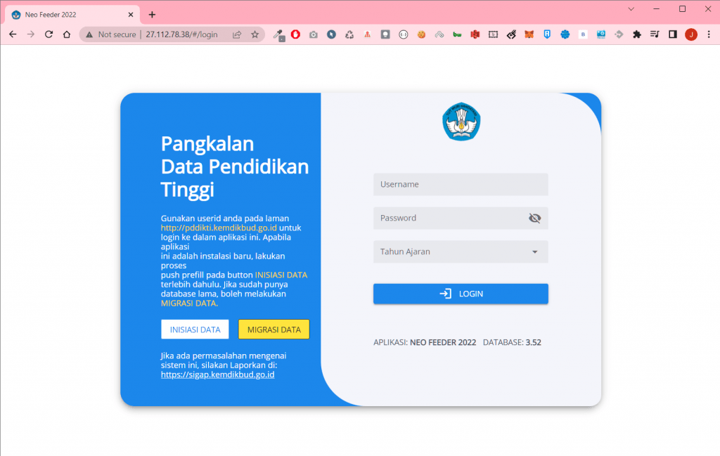 Tutorial Instal Neo Feeder 2022 di Cloud VPS IDCloudHost - IDCloudHost