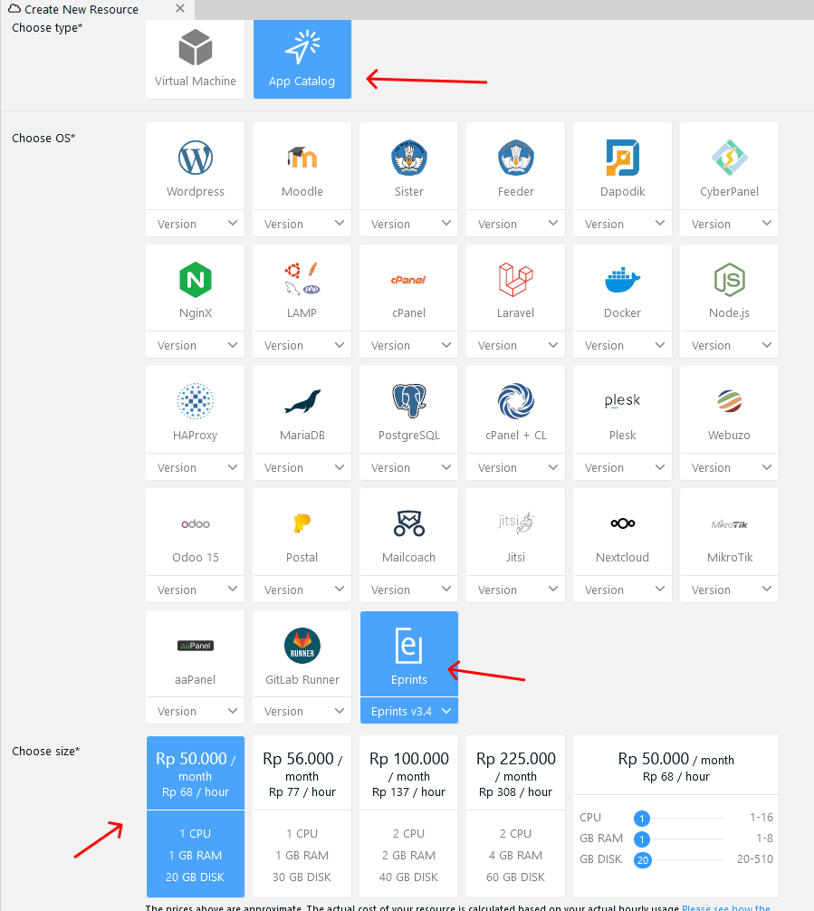 Cara Instal Eprints di Cloud VPS IDCloudHost - IDCloudHost