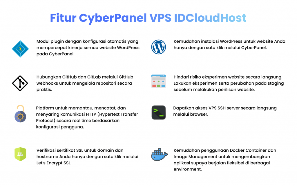 Apa itu CyberPanel VPS IDCloudHost? | CyberPanel VPS Siap Pakai