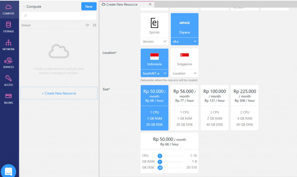 Panduan Instalasi dSpace di Cloud VPS IDCloudHost - IDCloudHost