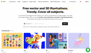 8 Rekomendasi Website Ilustrasi Gratis dan Terbaik 2022