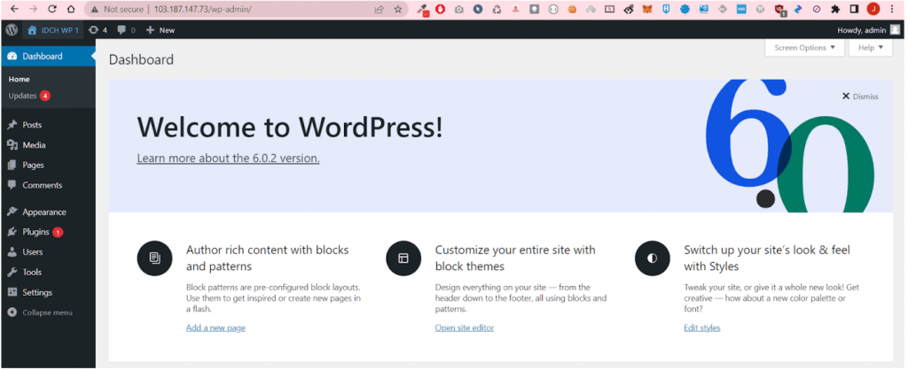 Install Wordpress dengan MariaDB dan Load Balancer di IDCloudHost