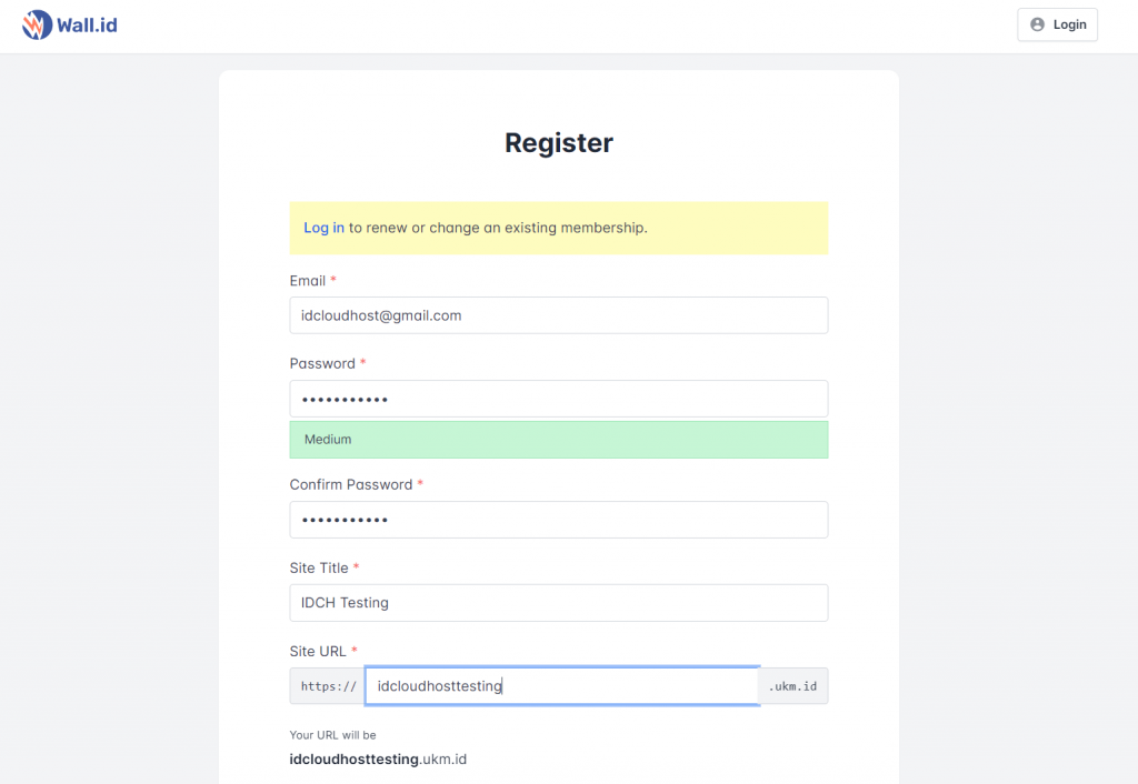 Cara Order Layanan Website Instan IDCloudHost - IDCloudHost