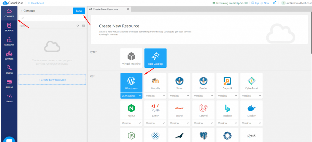 Install Wordpress dengan MariaDB dan Load Balancer di IDCloudHost