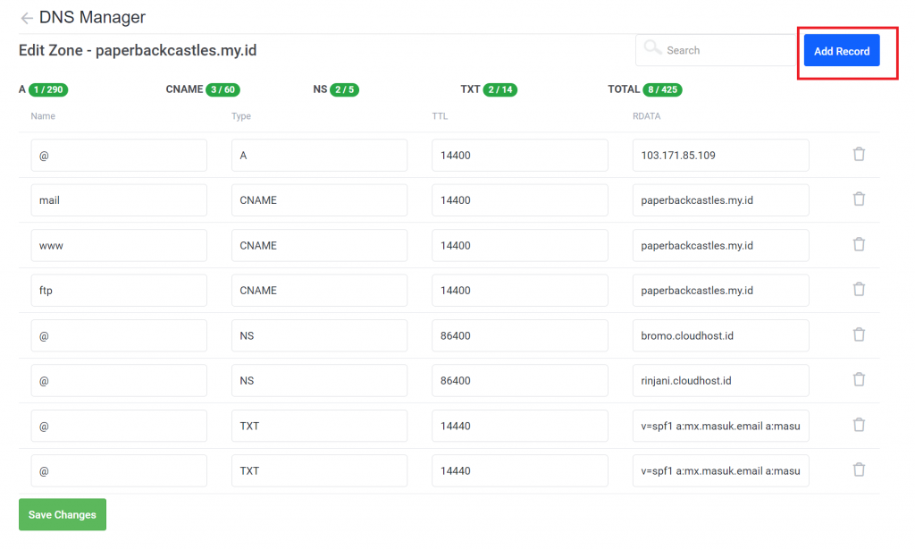 Cara Custom Domain di Website Instan IDCloudHost - IDCloudHost