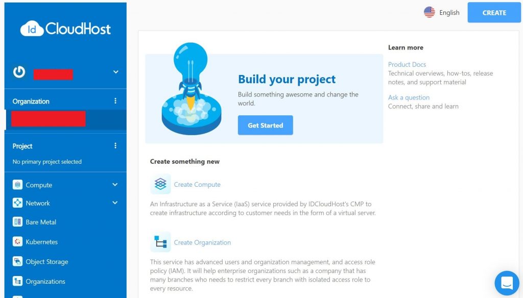 Mendaftar Akun Baru di Platform Awan IDCloudHost - IDCloudHost