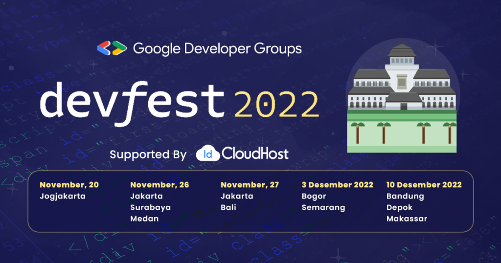 Google Developer Groups - Devfest Bandung 2022 - IDCloudHost