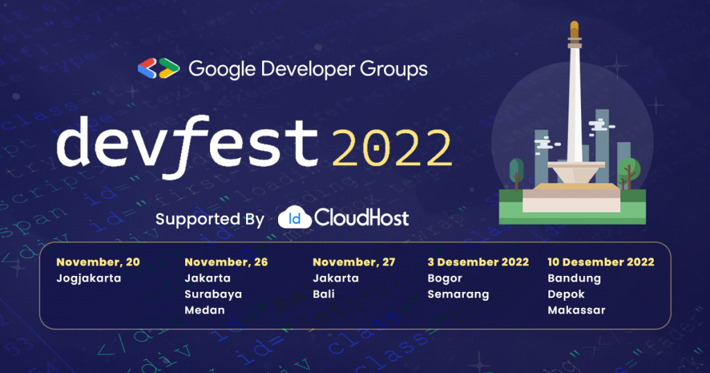 Google Developer Groups - DevFest Jakarta 2022 - IDCloudHost
