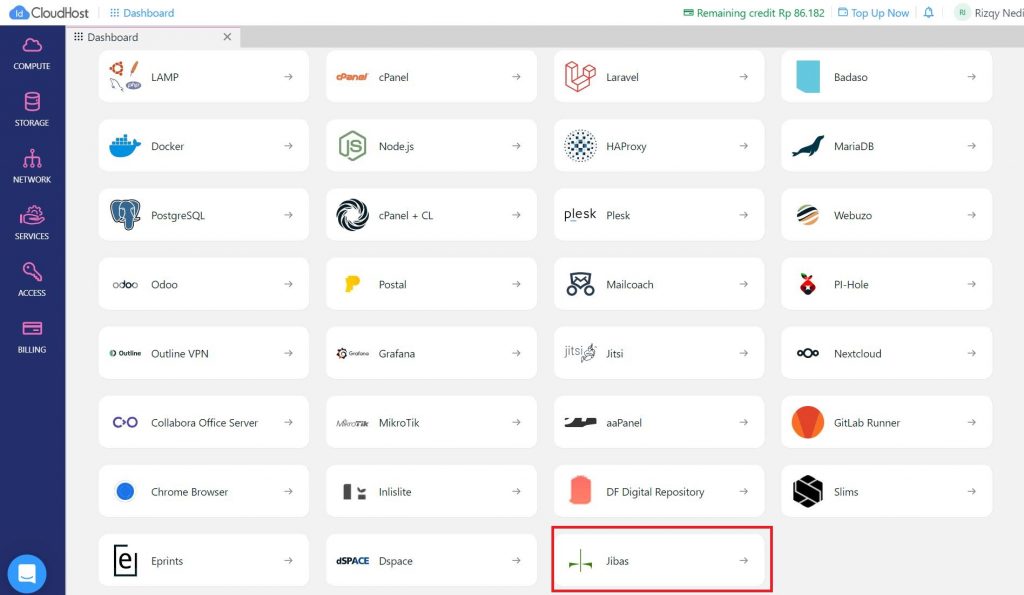 Cara Install JIBAS di Cloud VPS IDCloudHost - IDCloudHost