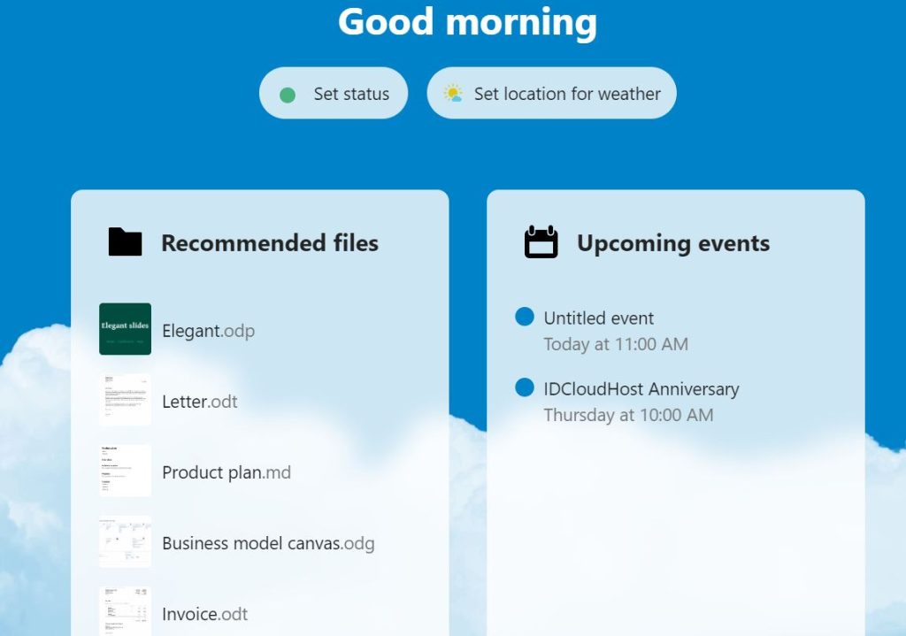 Menggunakan Aplikasi Calendar Nextcloud Premium - IDCloudHost