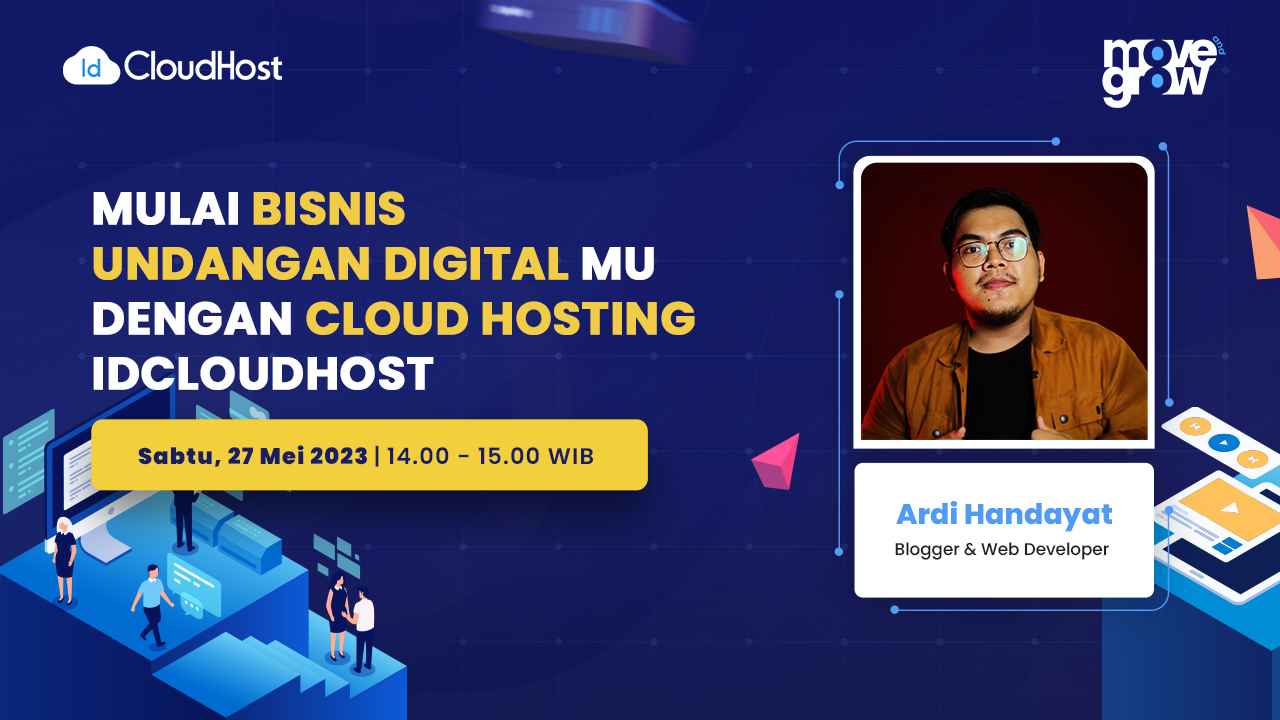 Mulai Bisnis Undangan Digitalmu Dengan Cloud Hosting IDCloudHost #IDCHTalk Vol.33 - IDCloudHost