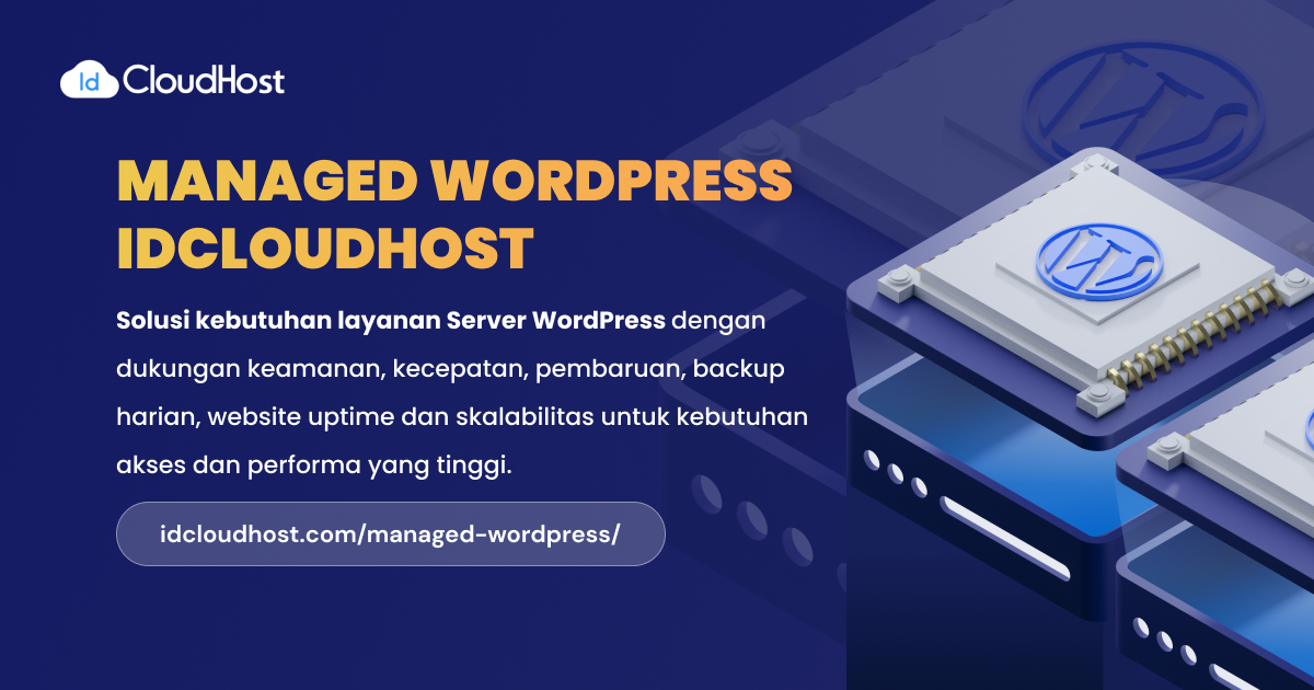 Manage WordPress - IDCloudHost