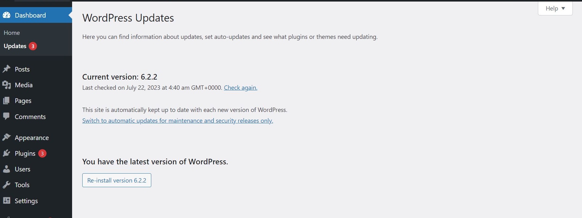 Cara Update WordPress ke Versi Terbaru - IDCloudHost