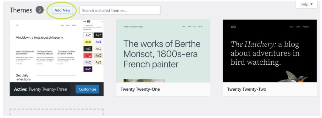 Cara Install Tema di WordPress - IDCloudHost