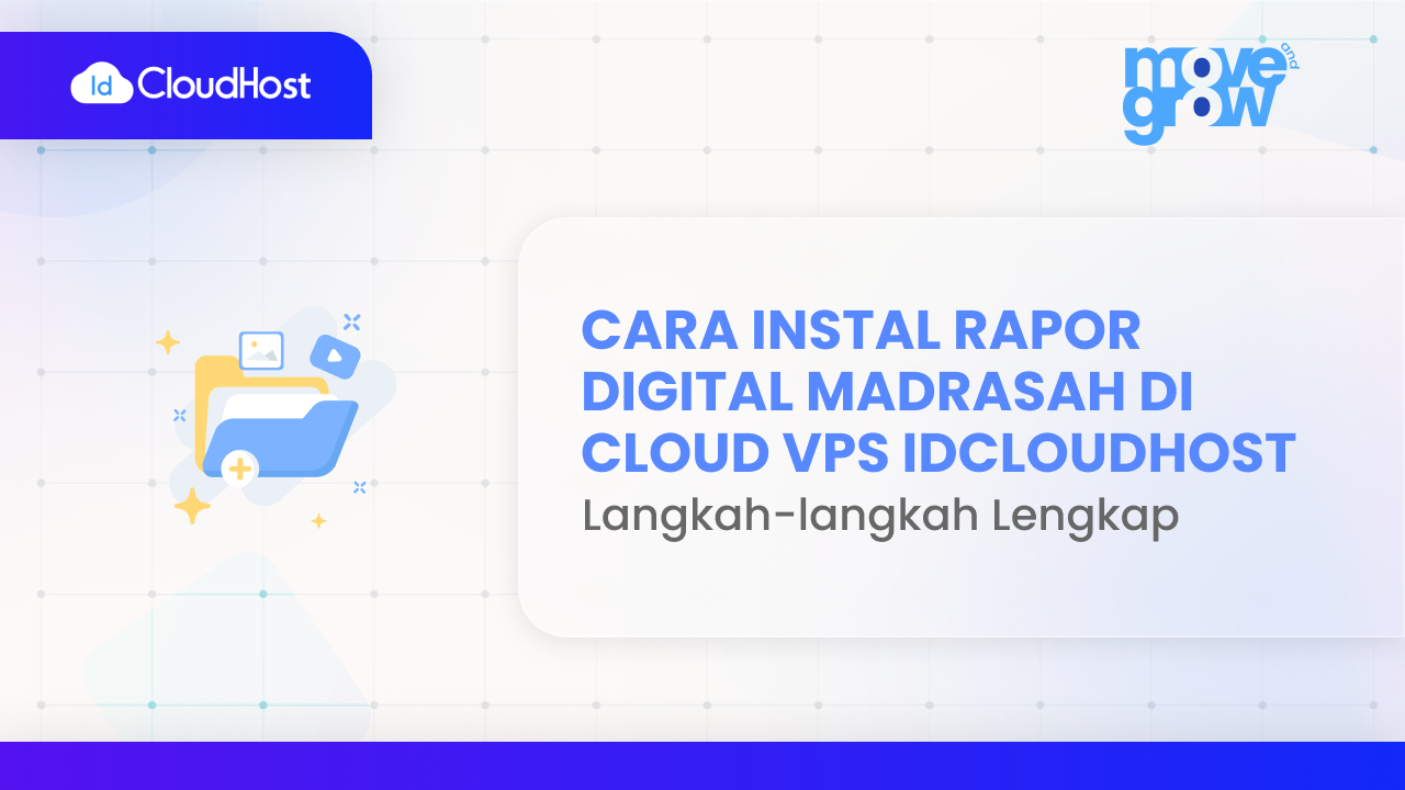 Panduan Instal Rapor Digital Madrasah (RDM) IDCloudHost - IDCloudHost